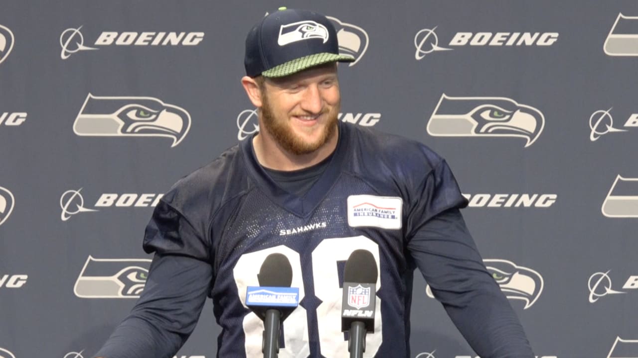 Will Dissly Seahawks 2019 Week 3 Press Conference