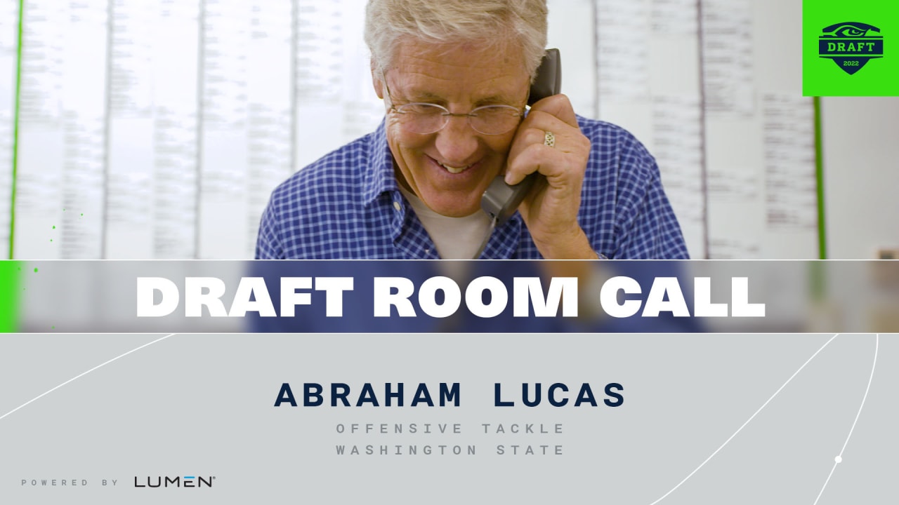 OT Abraham Lucas Gets The Draft Call at Pick No. 72 Overall of The 2022 ...
