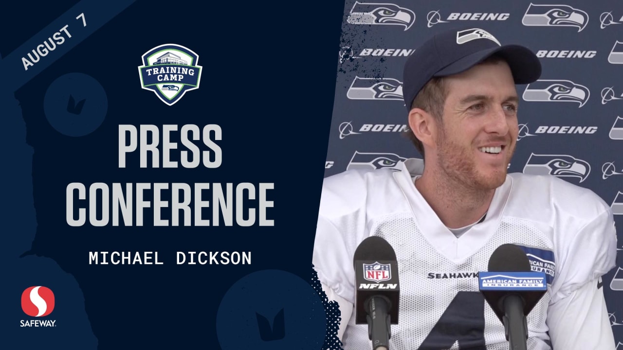 Michael Dickson Seahawks Training Camp Press Conference - August 7