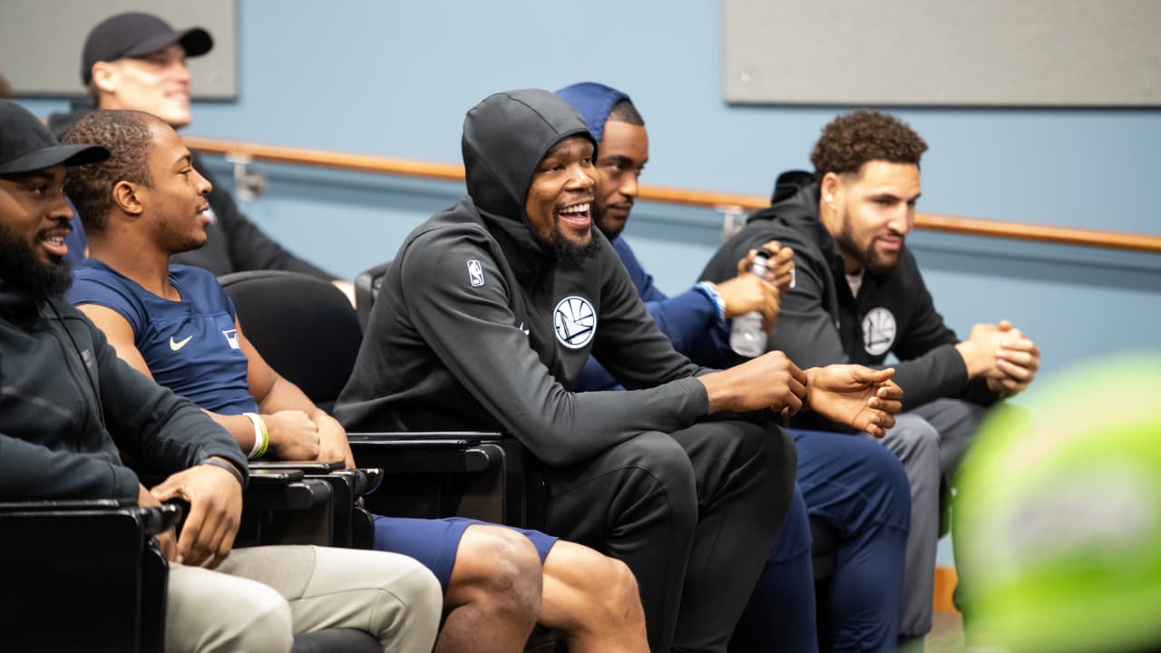 Golden State Warriors Visit The Seahawks