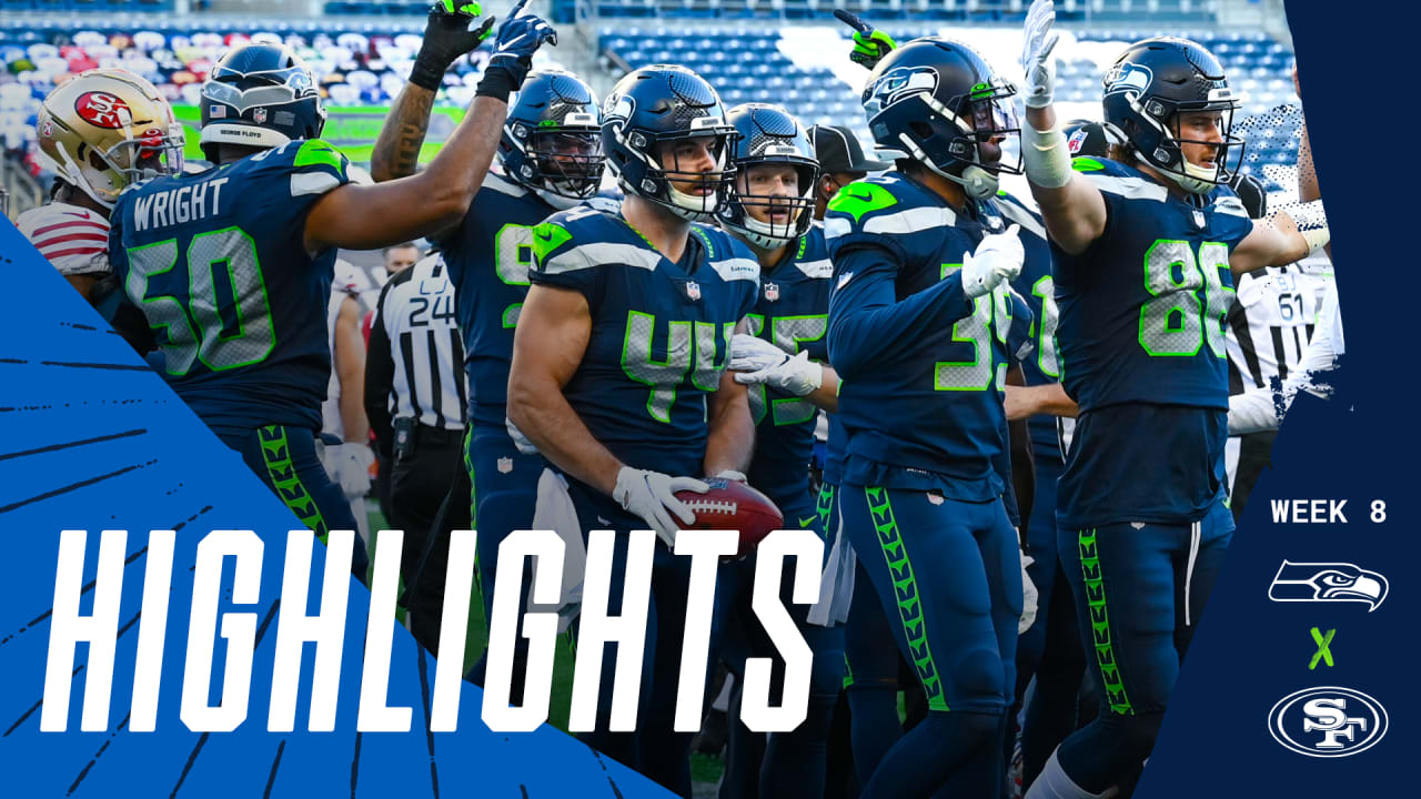 Cody Barton Forces Fumble of 49ers Dante Pettis On Kickoff, Nick ...