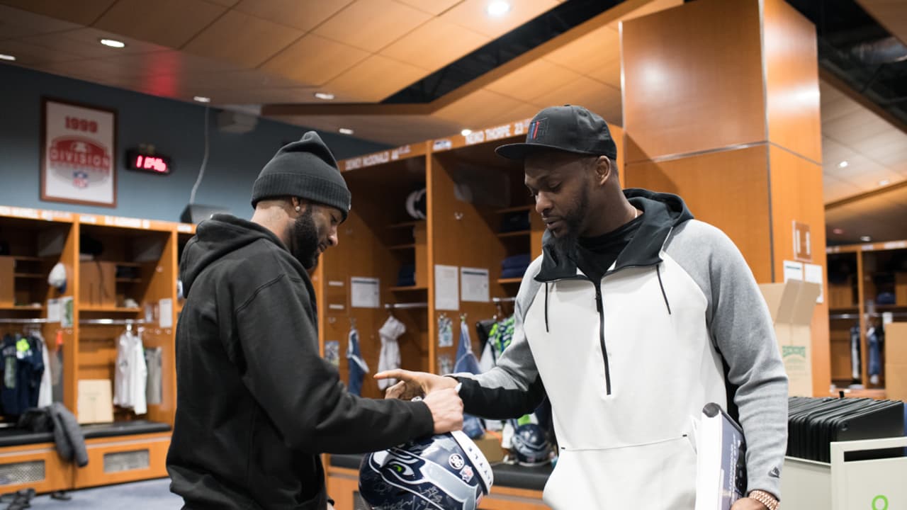Seahawks Locker Clean Out Day