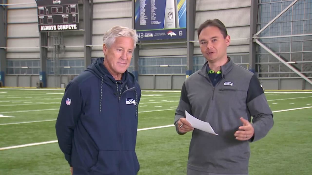 Seahawks Saturday Night - Pete Carroll 1 on 1 Before vs Redskins