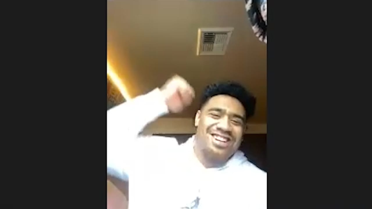 Bryan Mone Plays Bingo With Veterans