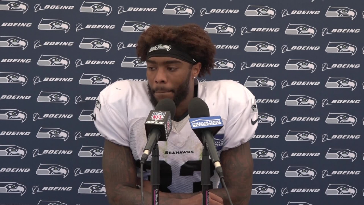 Tedric Thompson 2018 Seahawks Training Camp Press Conference: Day 10