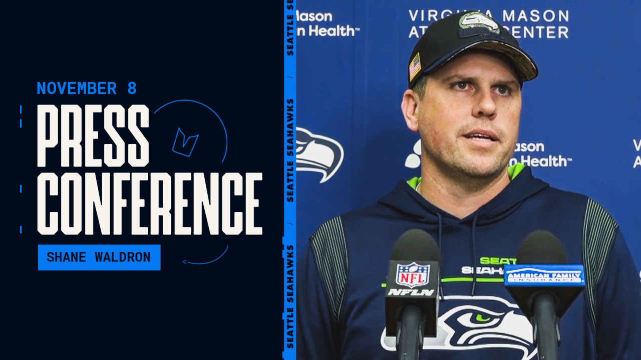 Shane Waldron Press Conference - November 8