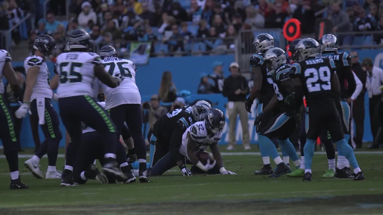 Locker Room Sound at Panthers: Chris Carson Flip "Out Of This World"