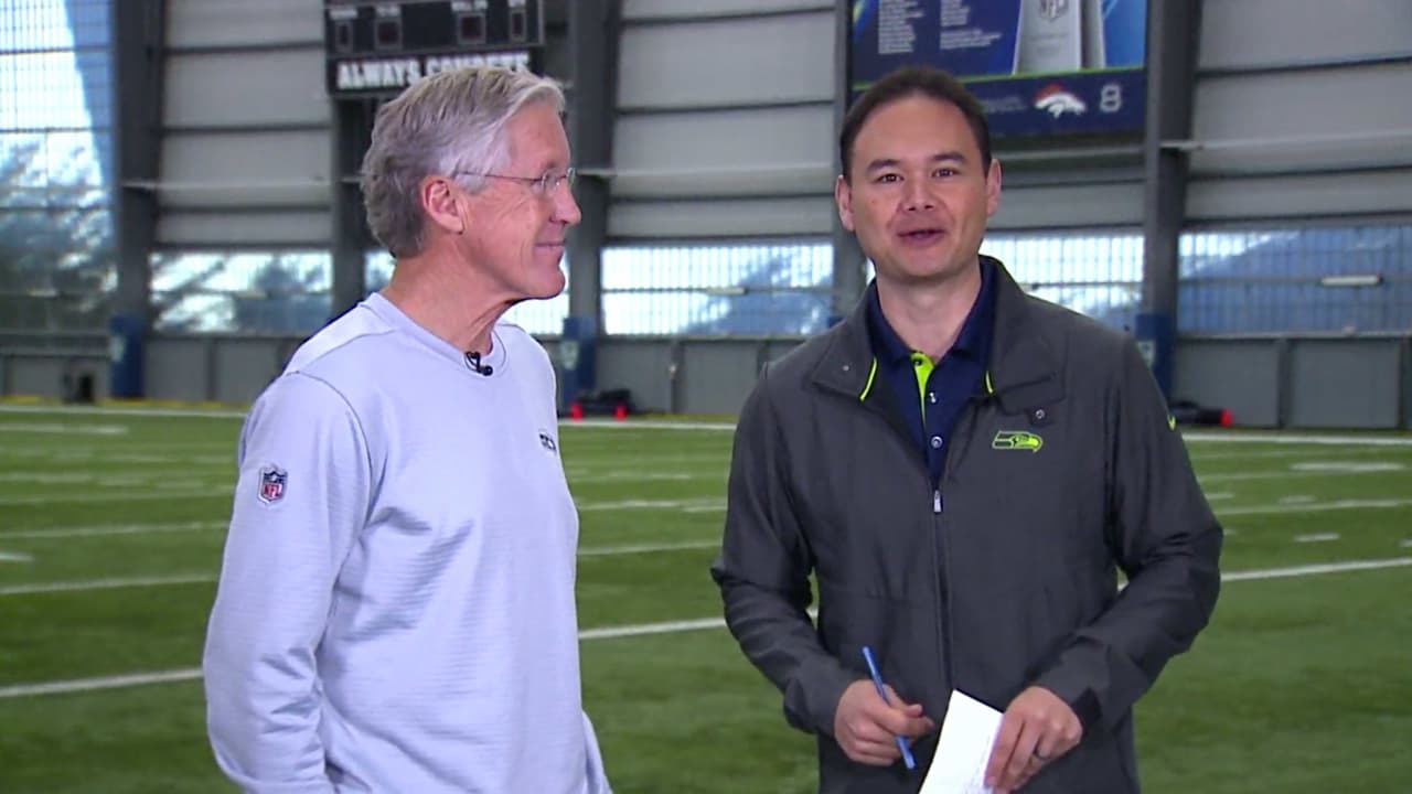 Seahawks Saturday Night - Pete Carroll 1 on 1 Before vs Vikings