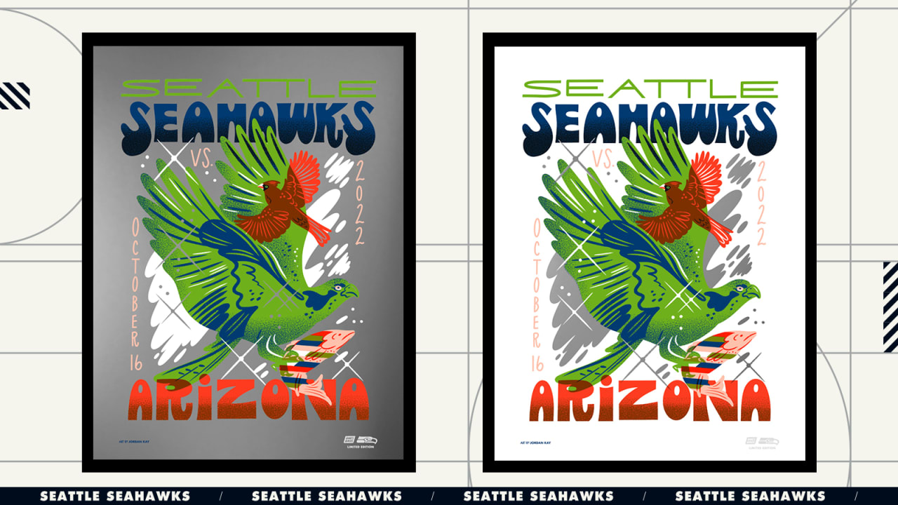 Seahawks Gameday Poster Series: The Art of Jordan Kay
