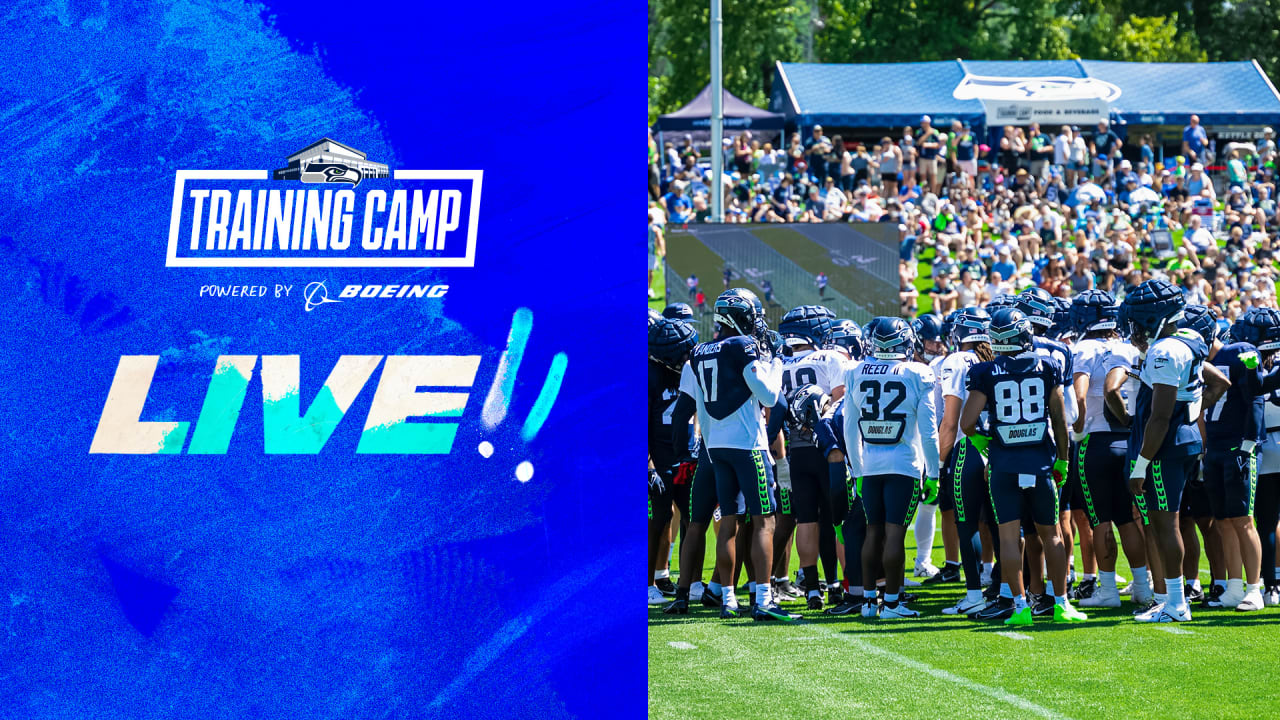 Seahawks Training Camp Live - August 3, 2023