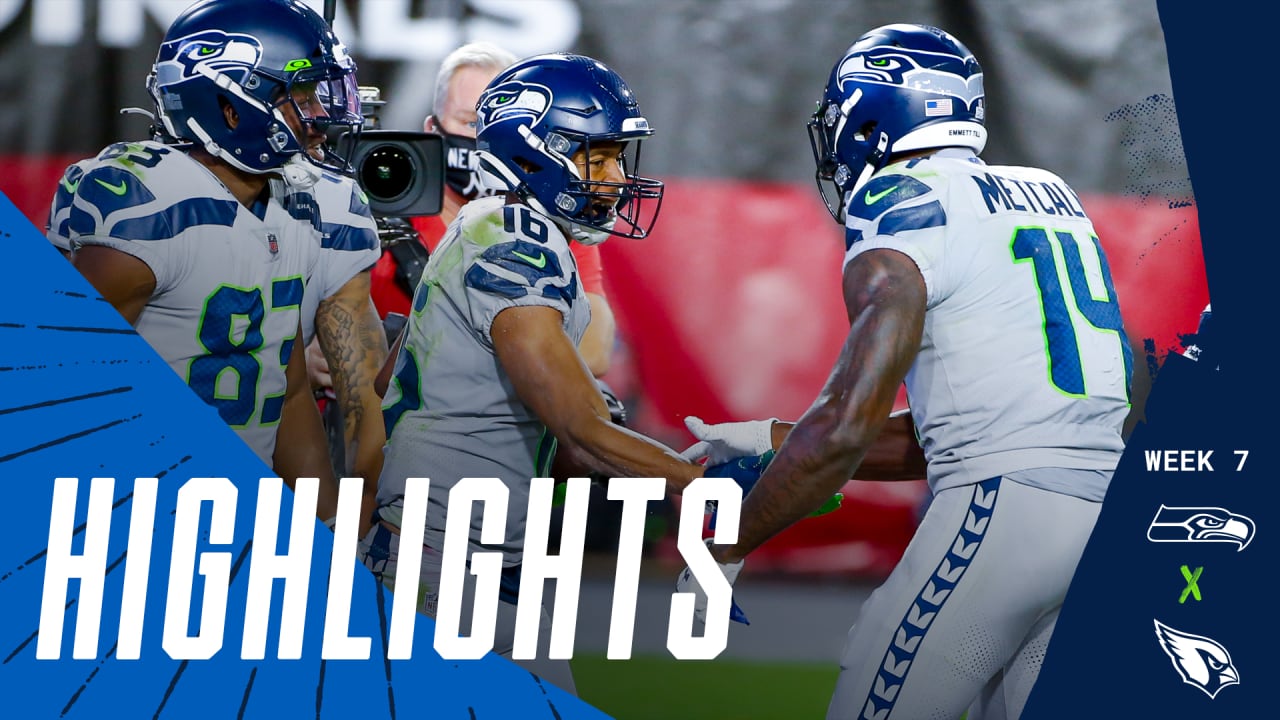 Seahawks at Cardinals Game Highlights | Week 7