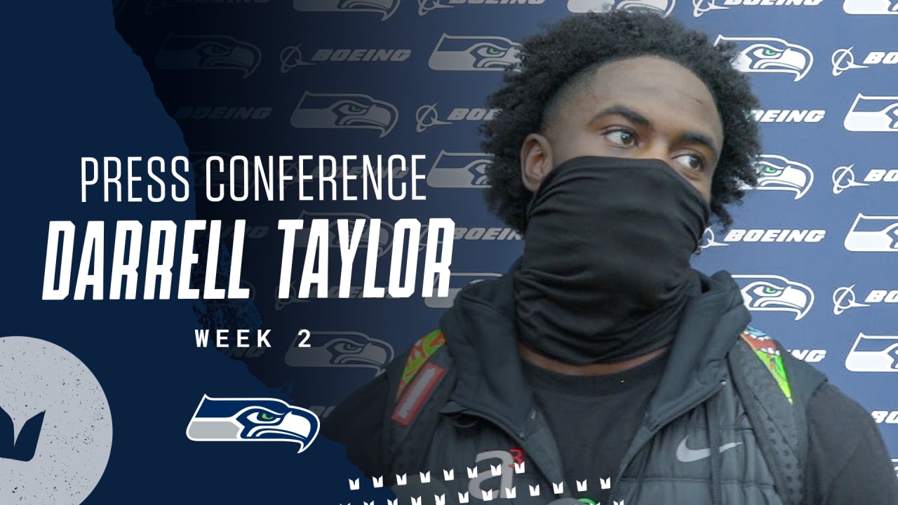 Darrell Taylor Seahawks Thursday Press Conference - September 17