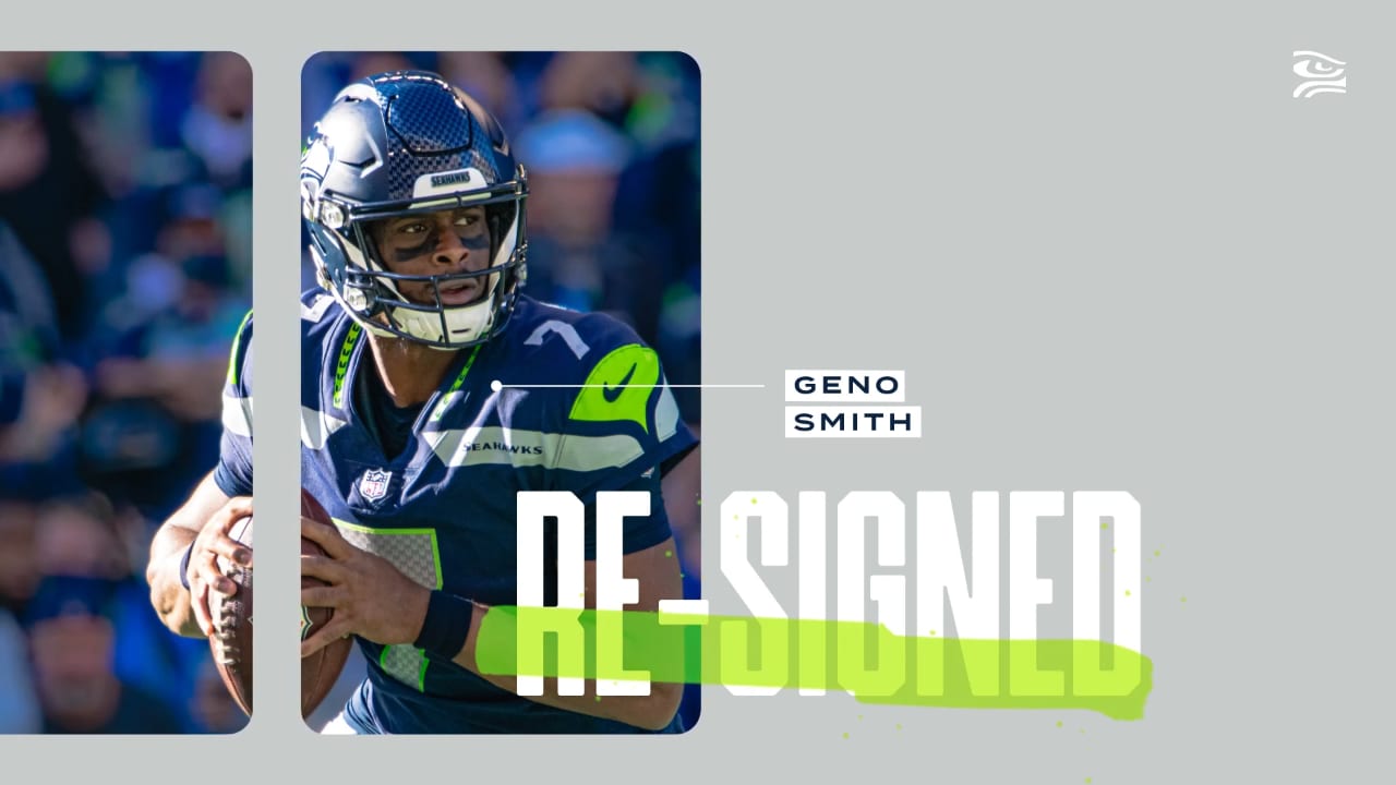 Geno Smith Re-Signs With The Seahawks