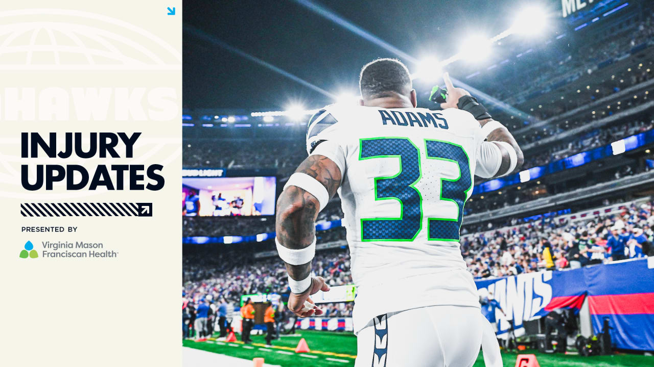 Jamal Adams Cleared Concussion Protocol & Other Seahawks Injury Updates