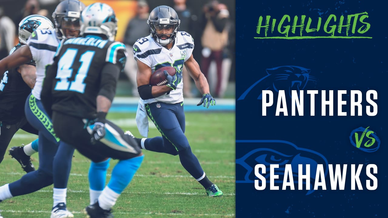 2018 Week 12: Seahawks at Panthers Highlights