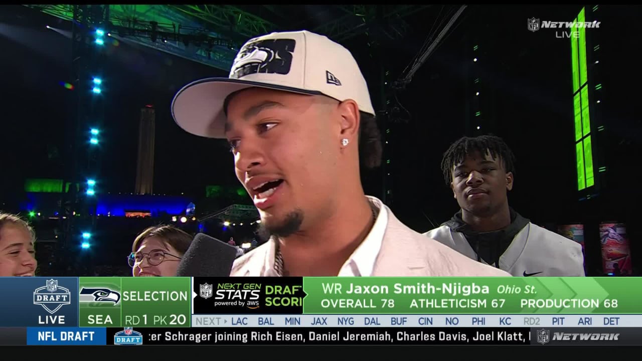 Jaxon Smith-Njigba Reflects On Being Drafted By Seahawks