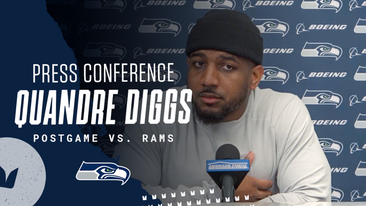Quandre Diggs Seahawks Postgame Press Conference - Week 15 vs. Los Angeles