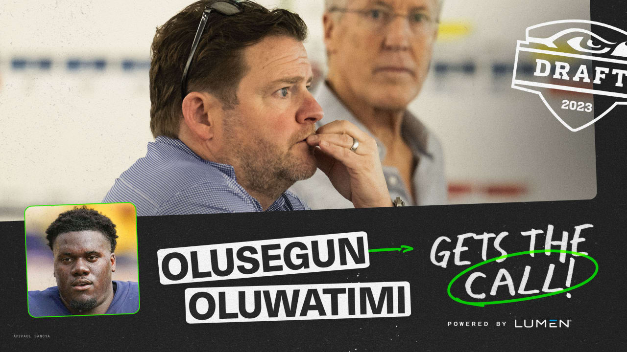 2023 NFL Draft: C Olu Oluwatimi Of Michigan Gets The Draft Call at Pick ...