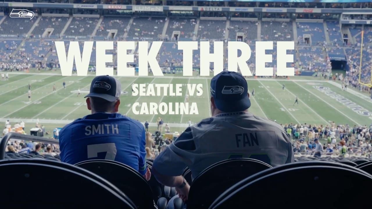 Seahawks vs. Panthers Hype - Week 3