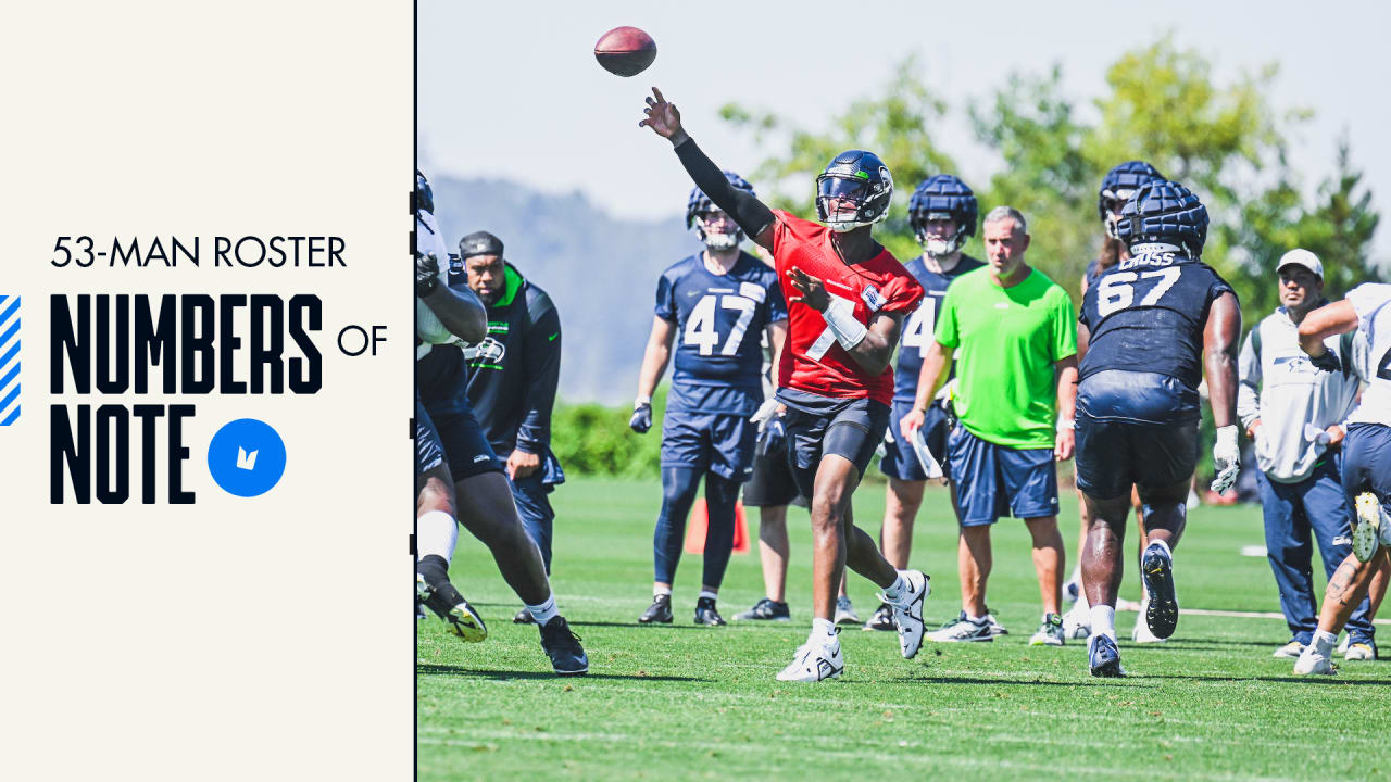 Numbers Of Note: Seahawks Initial 53-Man Roster