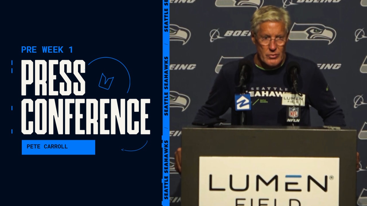 Pete Carroll Postgame Press Conference - Preseason Week 1 Pete Carroll Postgame Press Conference - Preseason Week 1