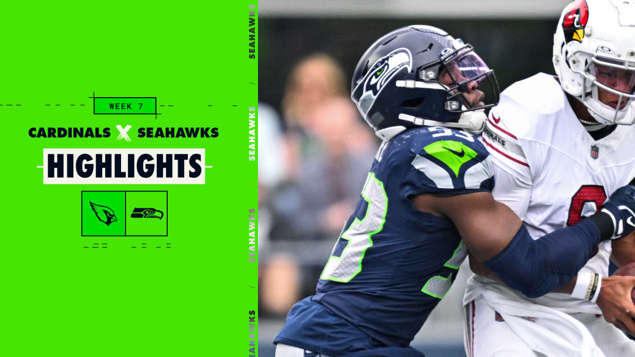 2023 Week 7 Seahawks vs. Cardinals Boye Mafe Sacks Joshua Dobbs Highlight