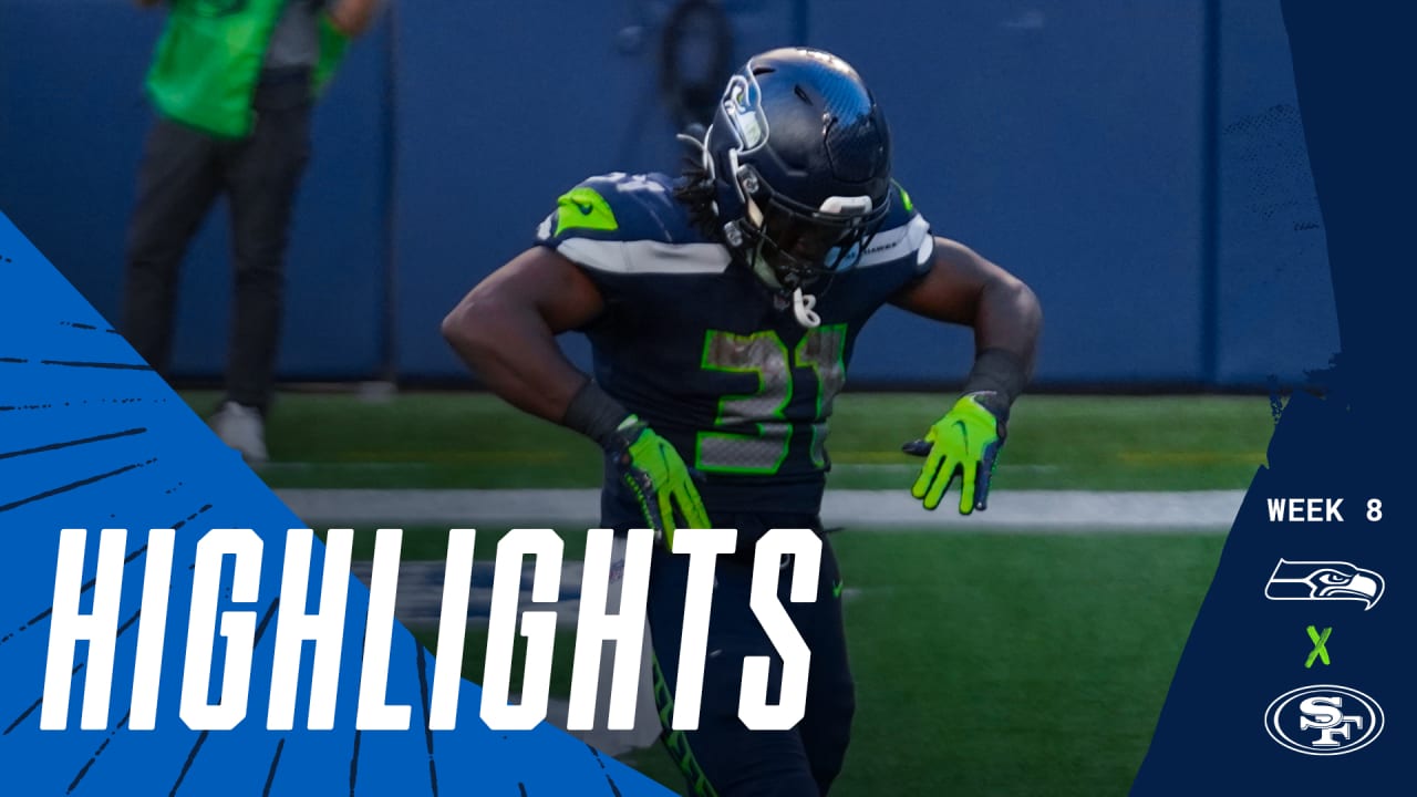 DeeJay Dallas Takes In His Second TD Against 49ers