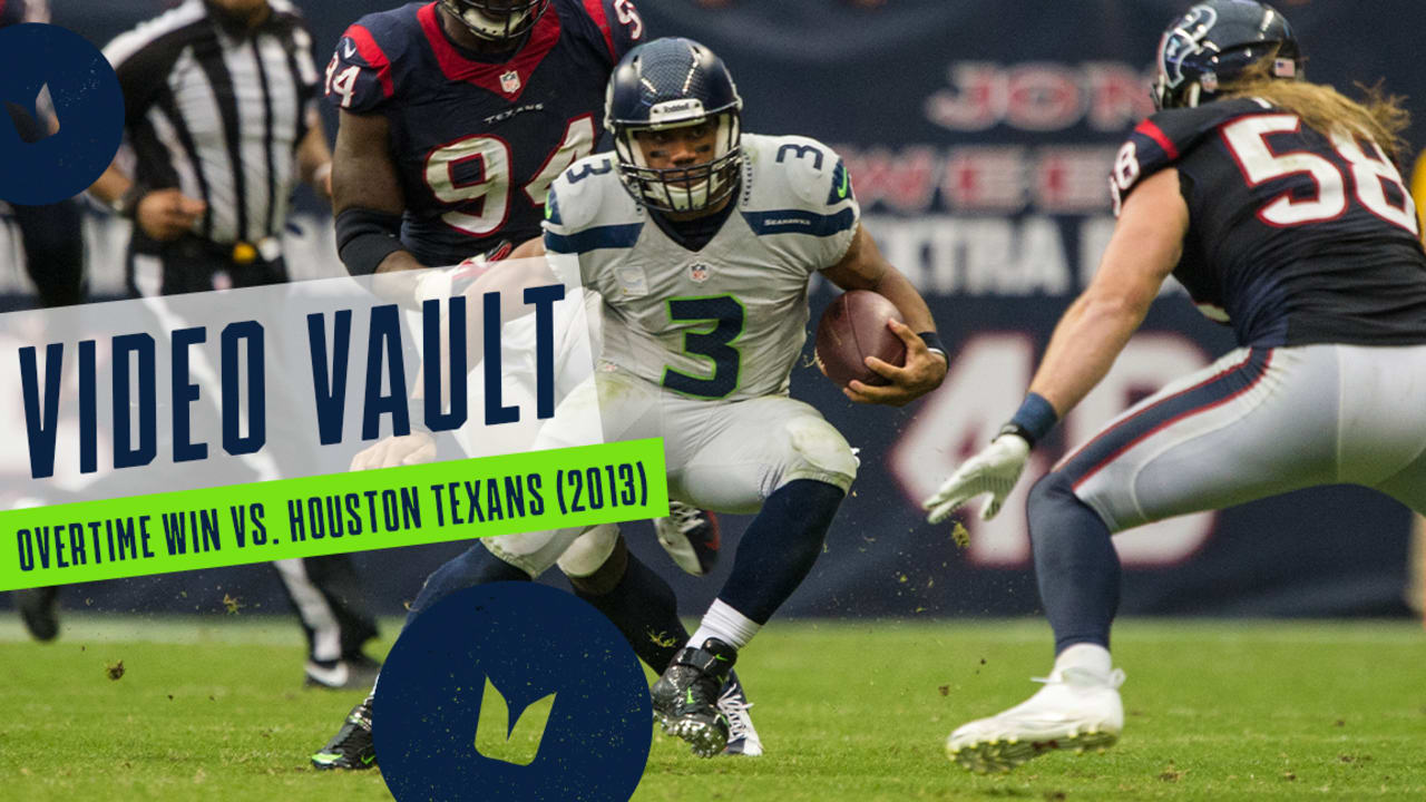 Seahawks Video Vault: 2013 Overtime Win vs. Texans