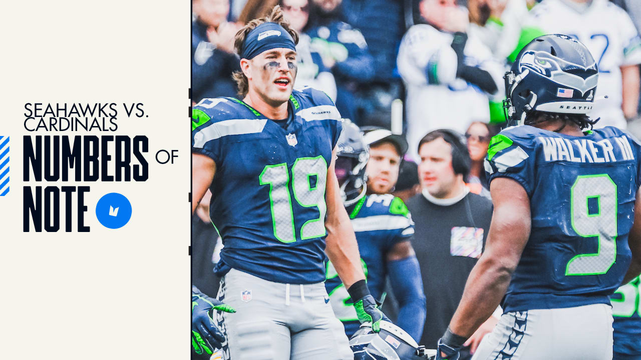 12 Numbers Of Note From The Seahawks’ Week 7 Win Over The Arizona Cardinals