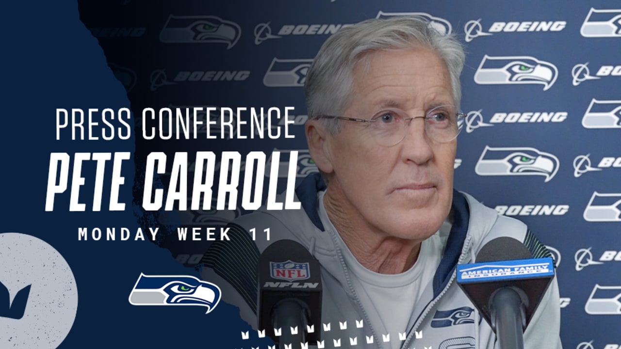 Pete Carroll Monday Press Conference - November 22