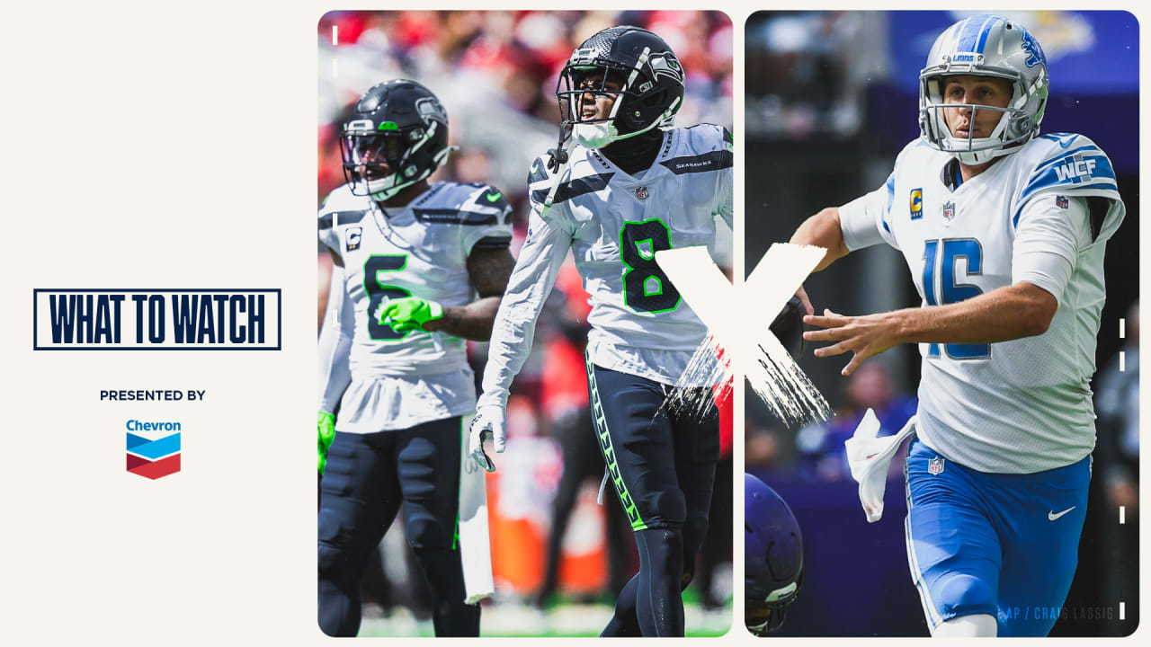 What To Watch In The Seahawks Week 4 Game At Detroit