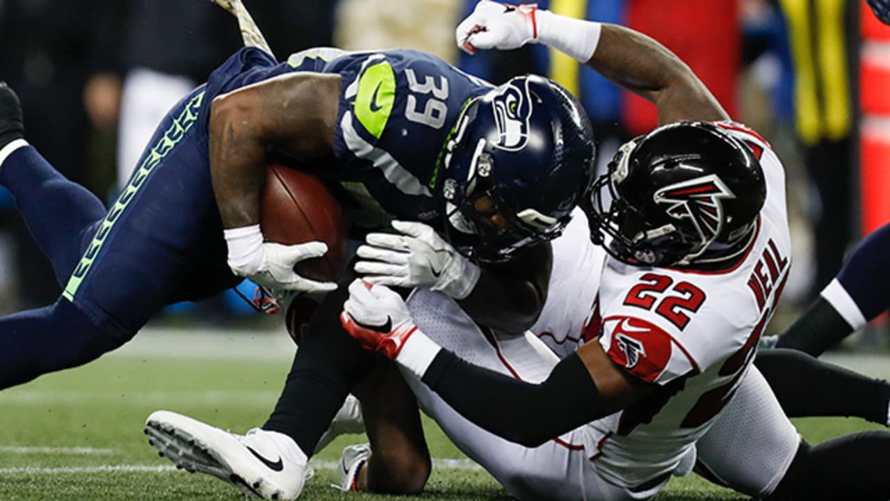 Mike Davis' First Carry As A Seahawk