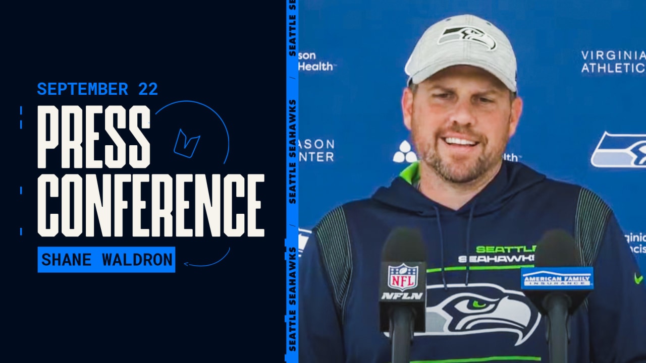 Shane Waldron Press Conference - September 22