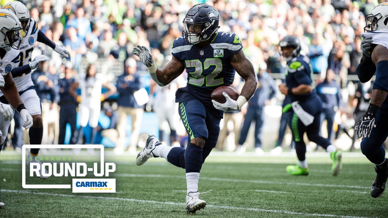 Friday Round-Up: Chris Carson Named Week 9 NFLPA Community MVP
