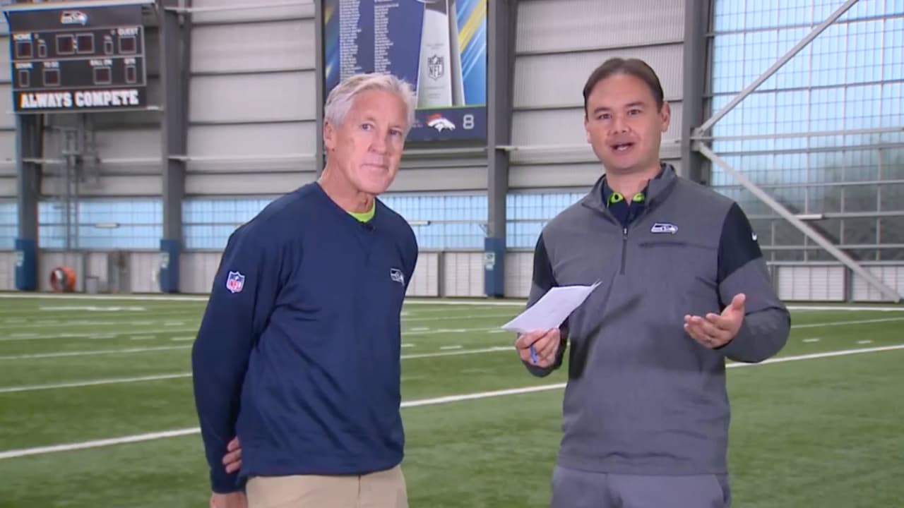 Seahawks Saturday Night - Pete Carroll 1 on 1 Before at Titans