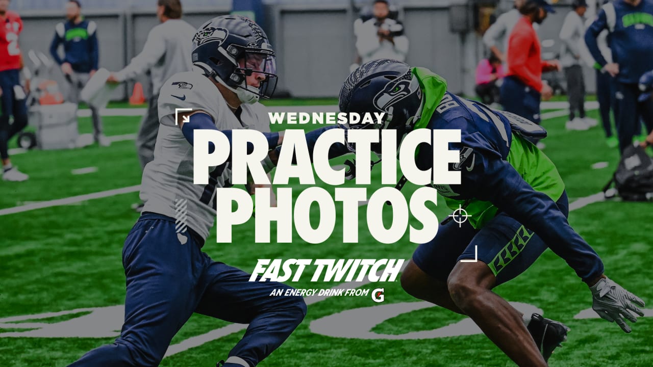 PHOTOS: Seahawks Practice Inside At The Virginia Mason Athletic Center