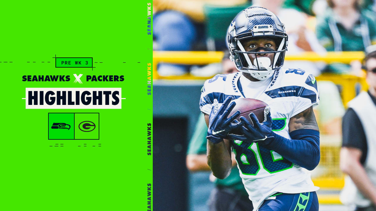 2023 Preseason Week 3 Seahawks at Packers Drew Lock Throws 33-Yard Pass To Easop Winston Highlight