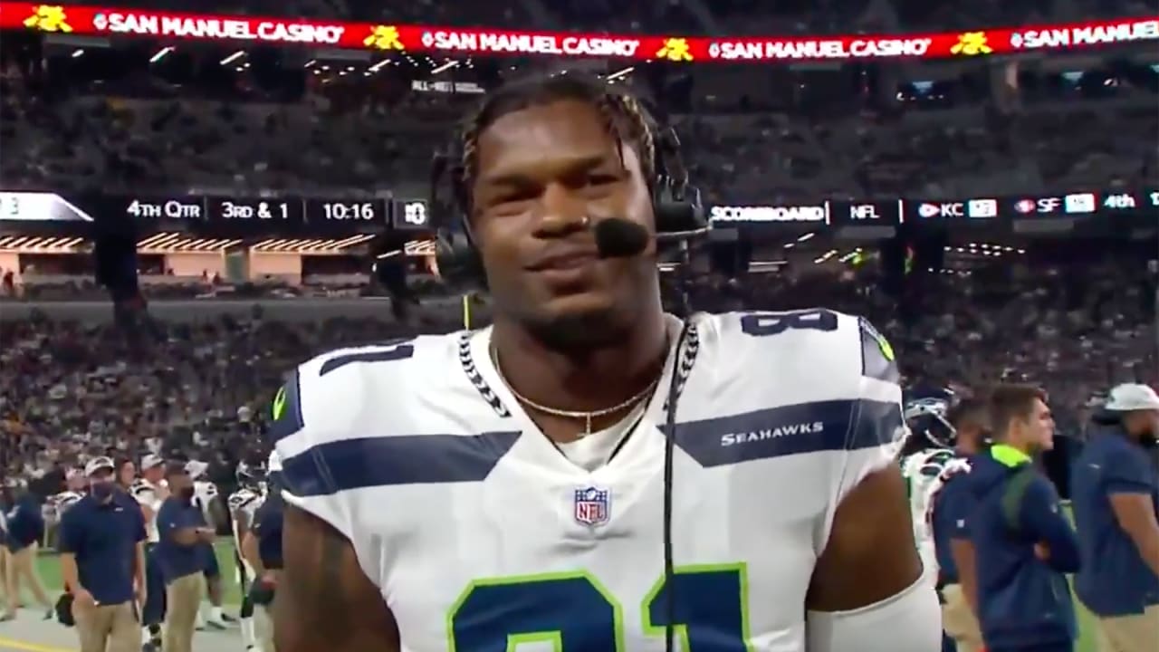 Everett Talks About Being A Complete Player In Sideline Interview