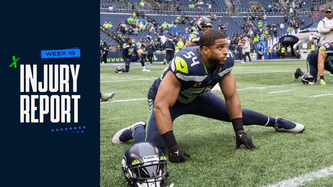 Week 18 Injury Report: Seahawks at Cardinals