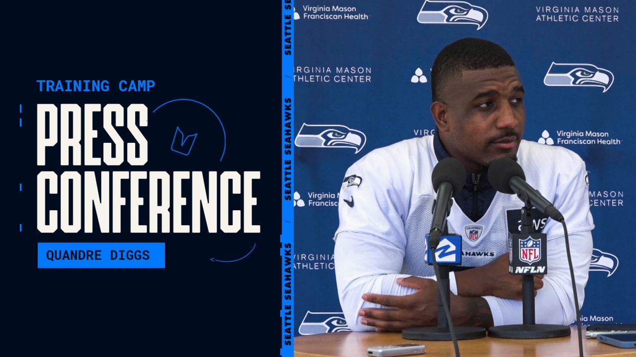 Quandre Diggs Press Conference - July 27, 2023