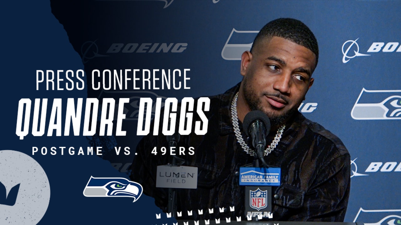 Quandre Diggs Seahawks Postgame Press Conference - Week 13 vs. San ...
