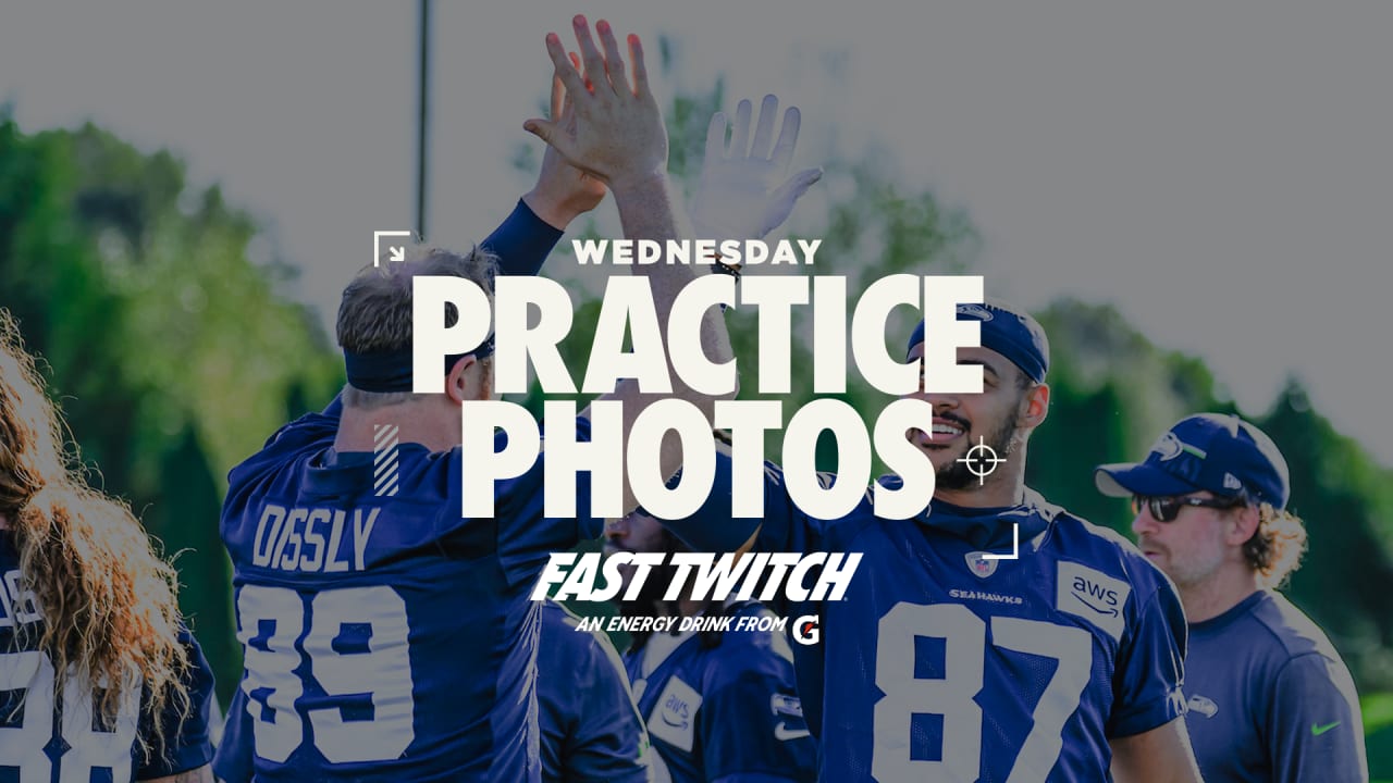 PHOTOS: Seahawks Hit The Practice Field For Competition Wednesday