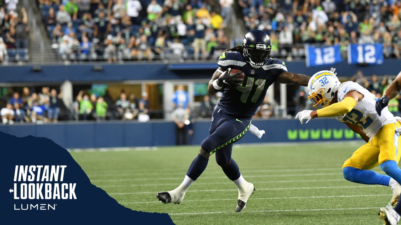 Instant Lookback: Alex Collins Shoots Into End Zone For A 5-yard Touchdown