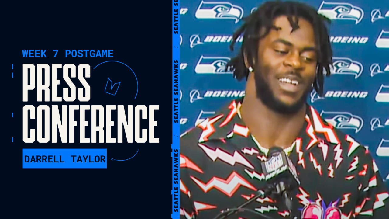 Darrell Taylor Postgame Press Conference - Week 7 at. Los Angeles Chargers