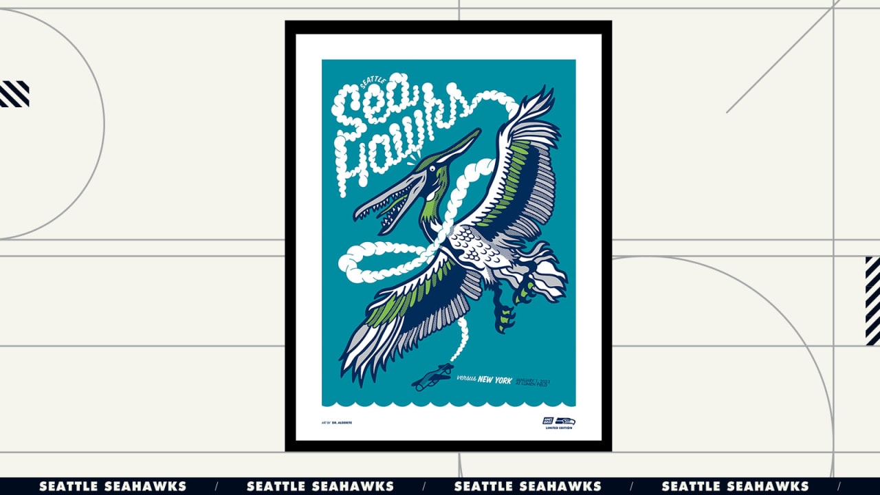 Seahawks Gameday Poster Series: The Art of Jorge Alderete