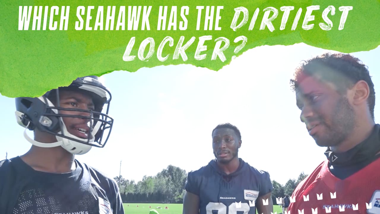 Which Seahawks Player has the Dirtiest Locker?
