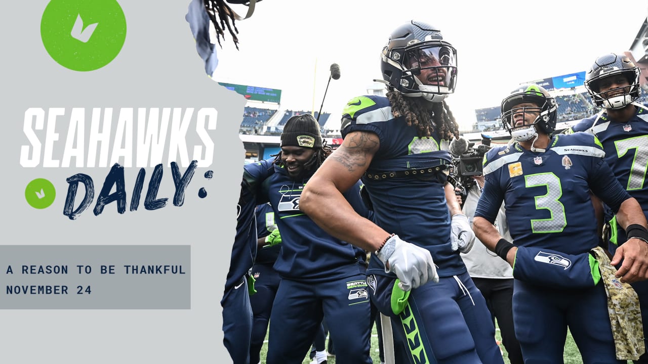 Seahawks Daily: A Reason to Be Thankful