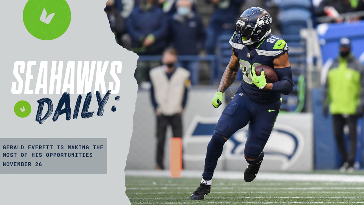 Seahawks Daily: Gerald Everett is Making The Most Of His Opportunities