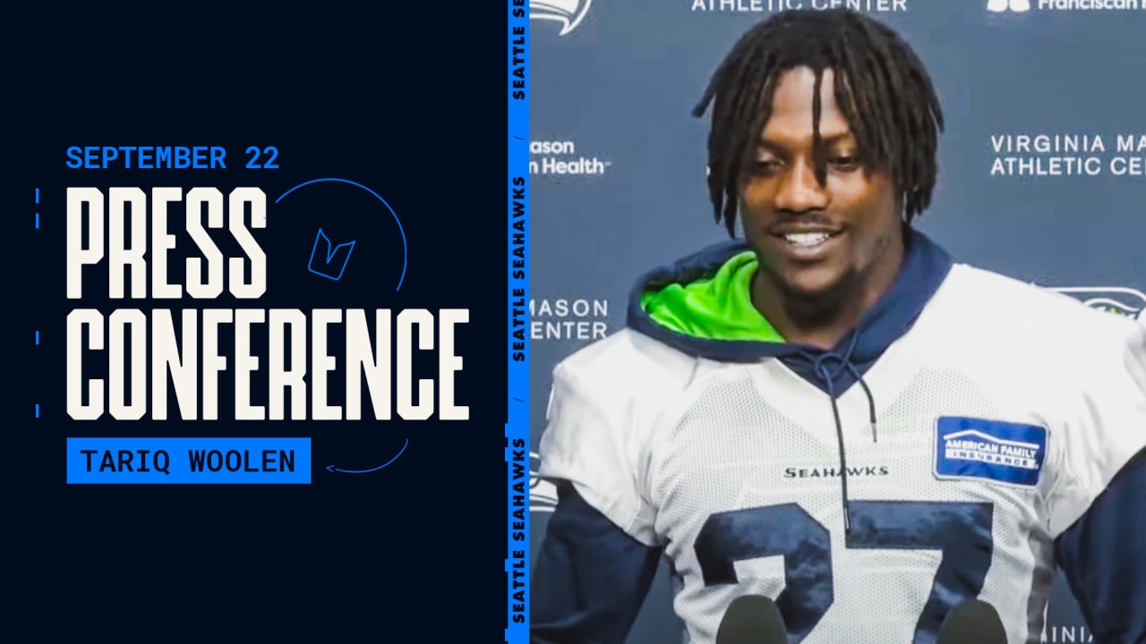 Tariq Woolen Thursday Regular Season Press Conference - September 22
