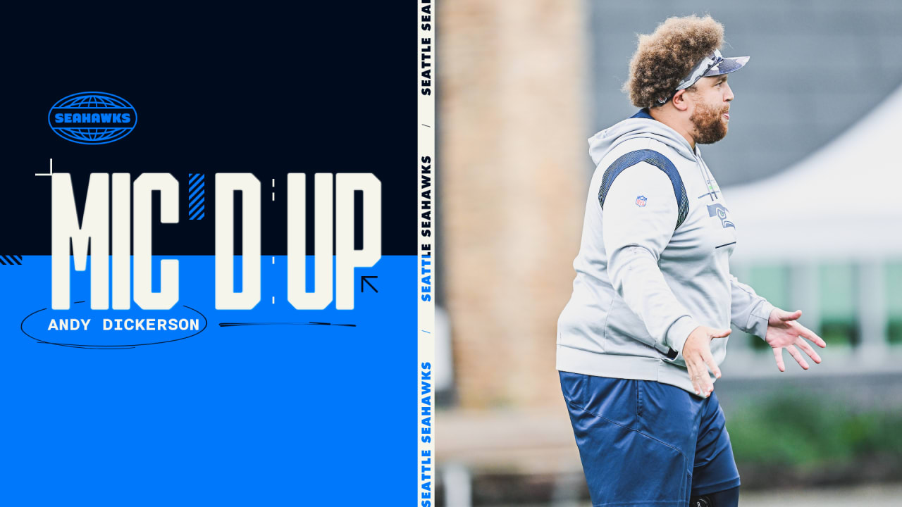 Offensive Line Coach Andy Dickerson Mic'd Up At Rookie Mini Camp